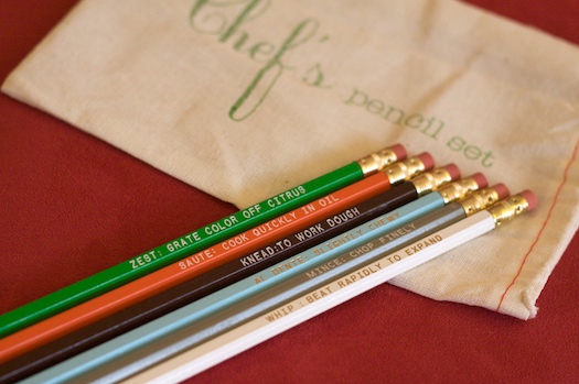 Chef’s Pencil Set — Erin Cooks