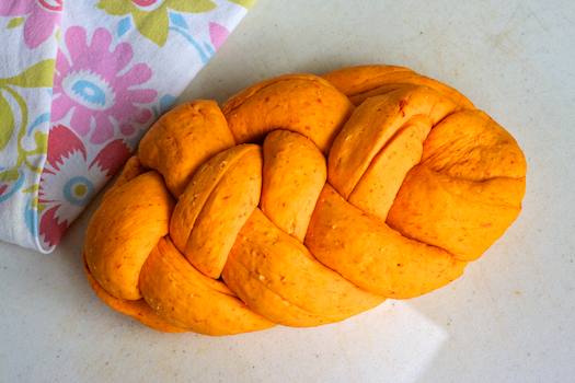 Braided Roasted Red Pepper Bread — Erin Cooks